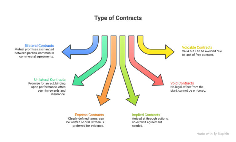 Contract Law: Definition, Principles, Types, and Examples