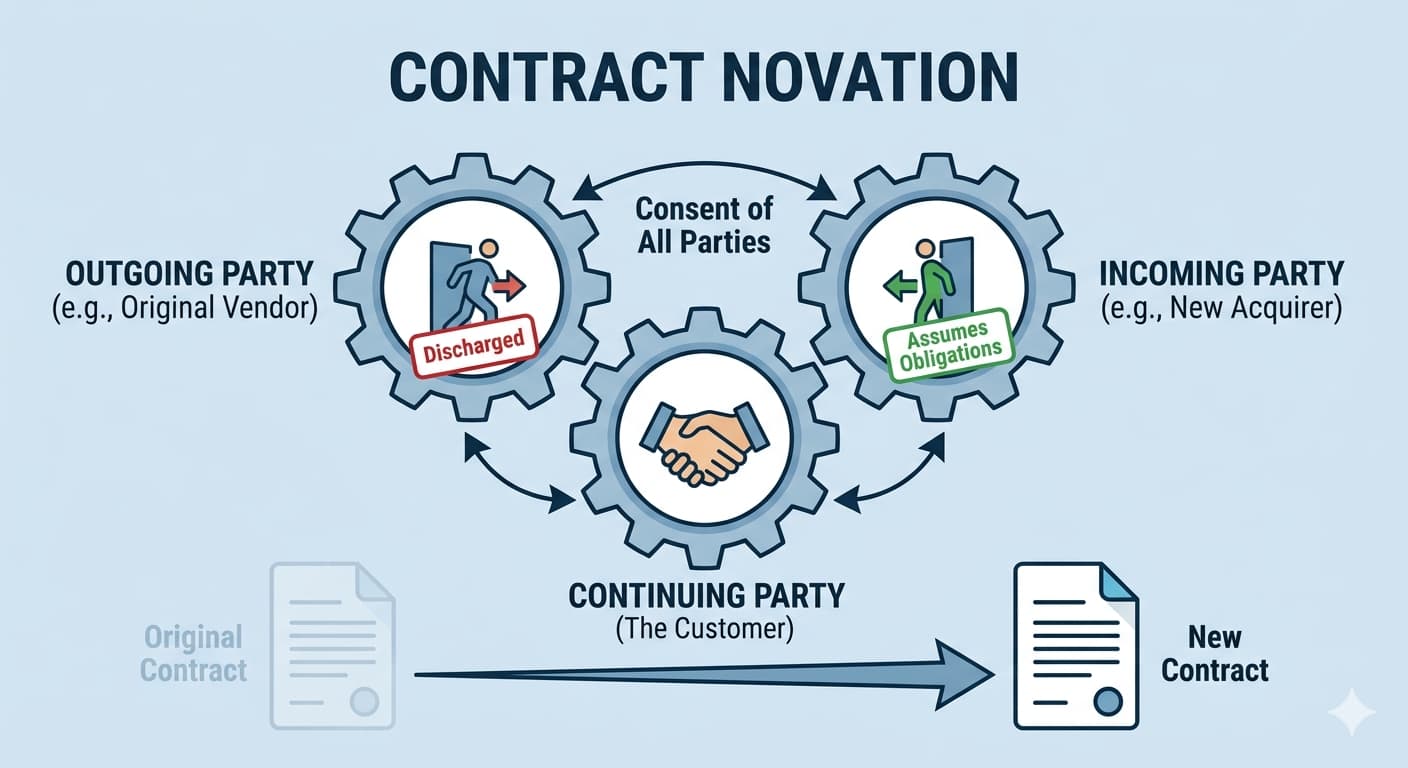 What is Contract Novation? Meaning, Process Explained